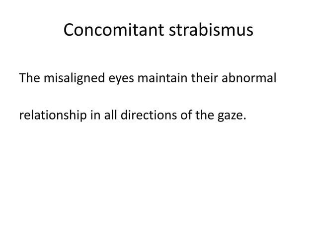 non paralytic and paralytic strabismus- 20.07.16 | Eye and Vision ...