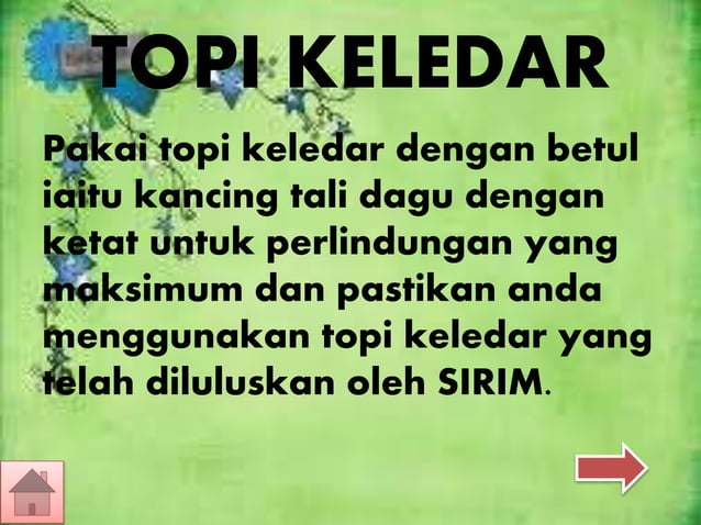 nota panduan keselamatan jalan raya | PPTX