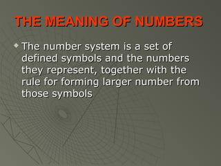 2 number concept | PPT | Education