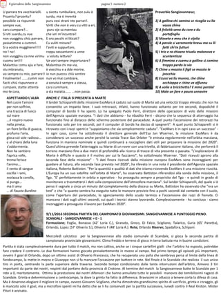 il giornalino della Sangiovannese 2° numero | PDF