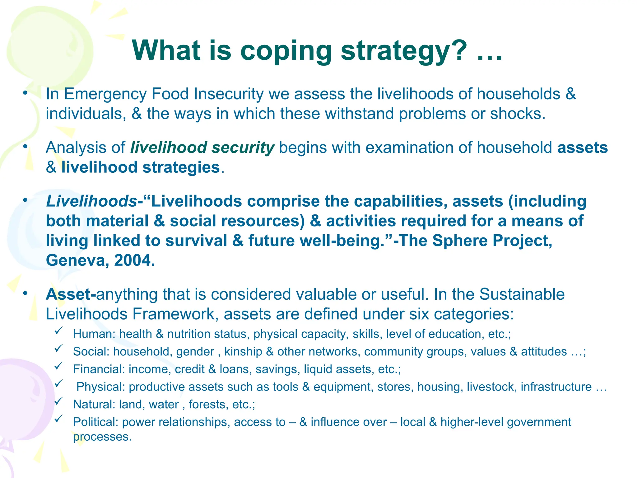 2 Nutrition in Emergencies.ppt for humanitarian | PPT