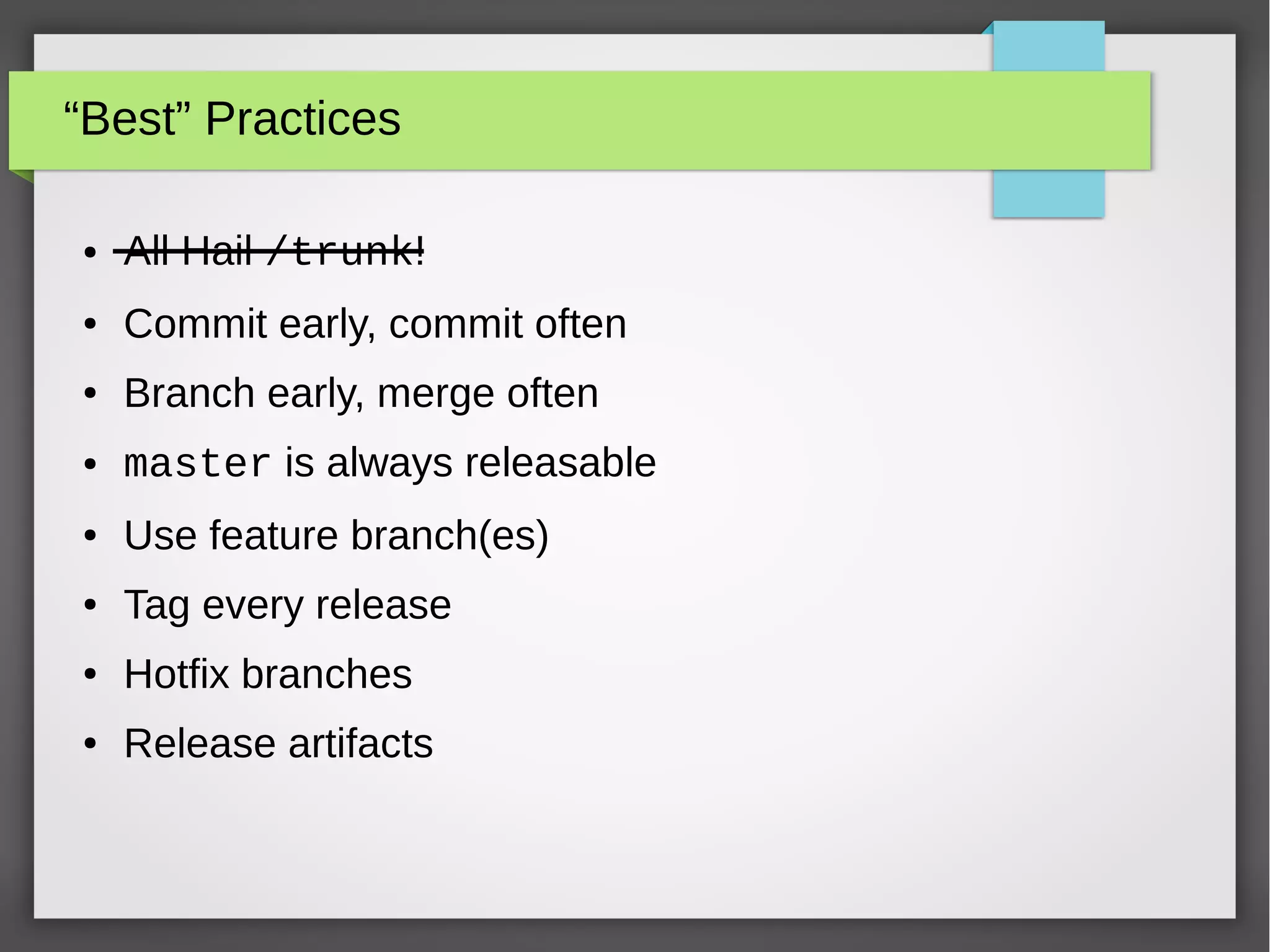 Effective version control | PPT