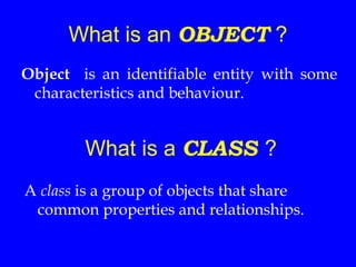 2 Object Oriented Programming | PPT