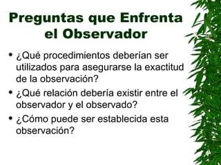 2 Observacion | PPT