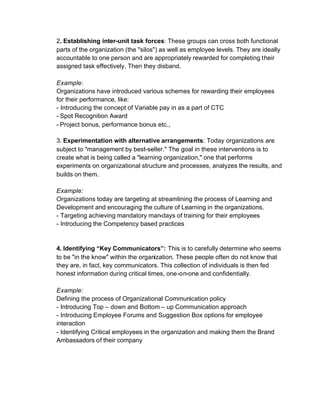 Organization Development | PDF