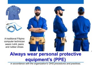 2 Occupational and Health Safety and PPE powerpoint .pptx