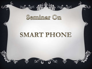 Smartphone | PPTX