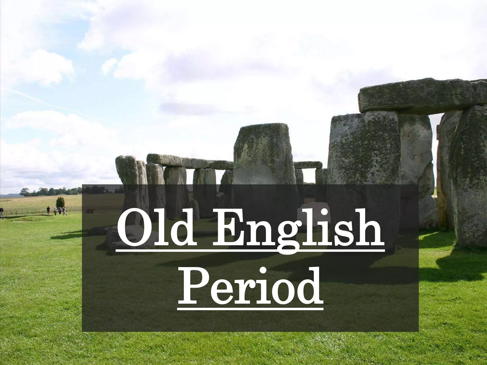 Old English Literature | PPTX