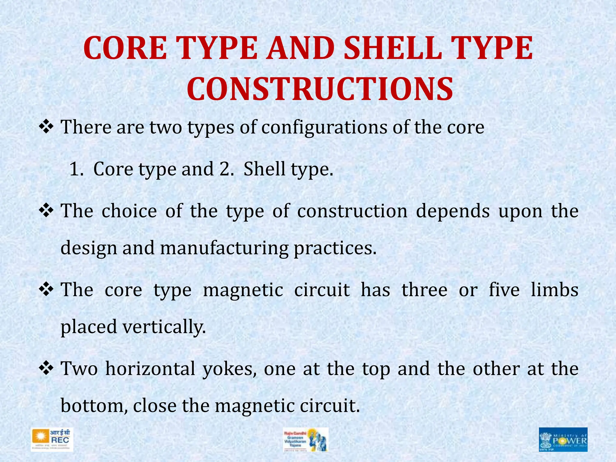 OPERATING PRINCIPLES OF TRANSFORMER AND CONSTRUCTION.ppt