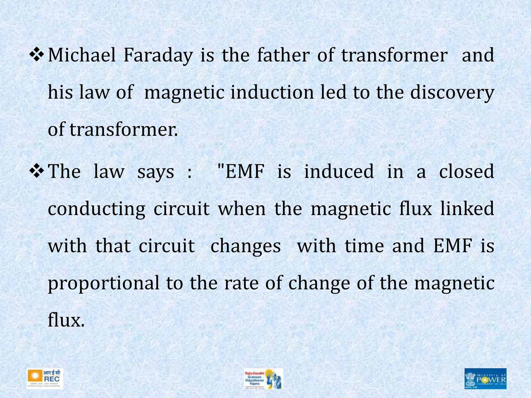 OPERATING PRINCIPLES OF TRANSFORMER AND CONSTRUCTION.ppt