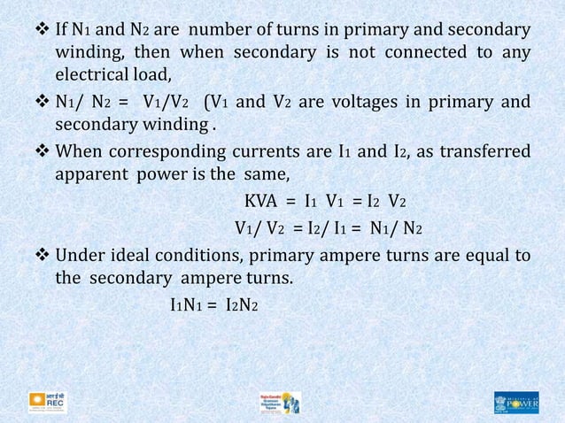 OPERATING PRINCIPLES OF TRANSFORMER AND CONSTRUCTION.ppt | Geology ...