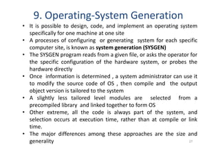 2 operating system structures | PPT