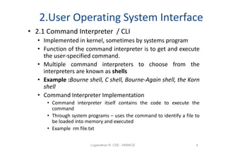 2 operating system structures | PPT
