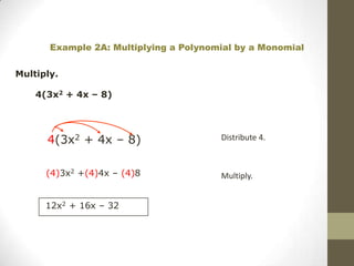 Operations on Polynomials | PPTX