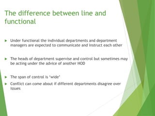 2 Organisational structure of a business | PPT