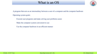 Operating System - Introduction | PPTX