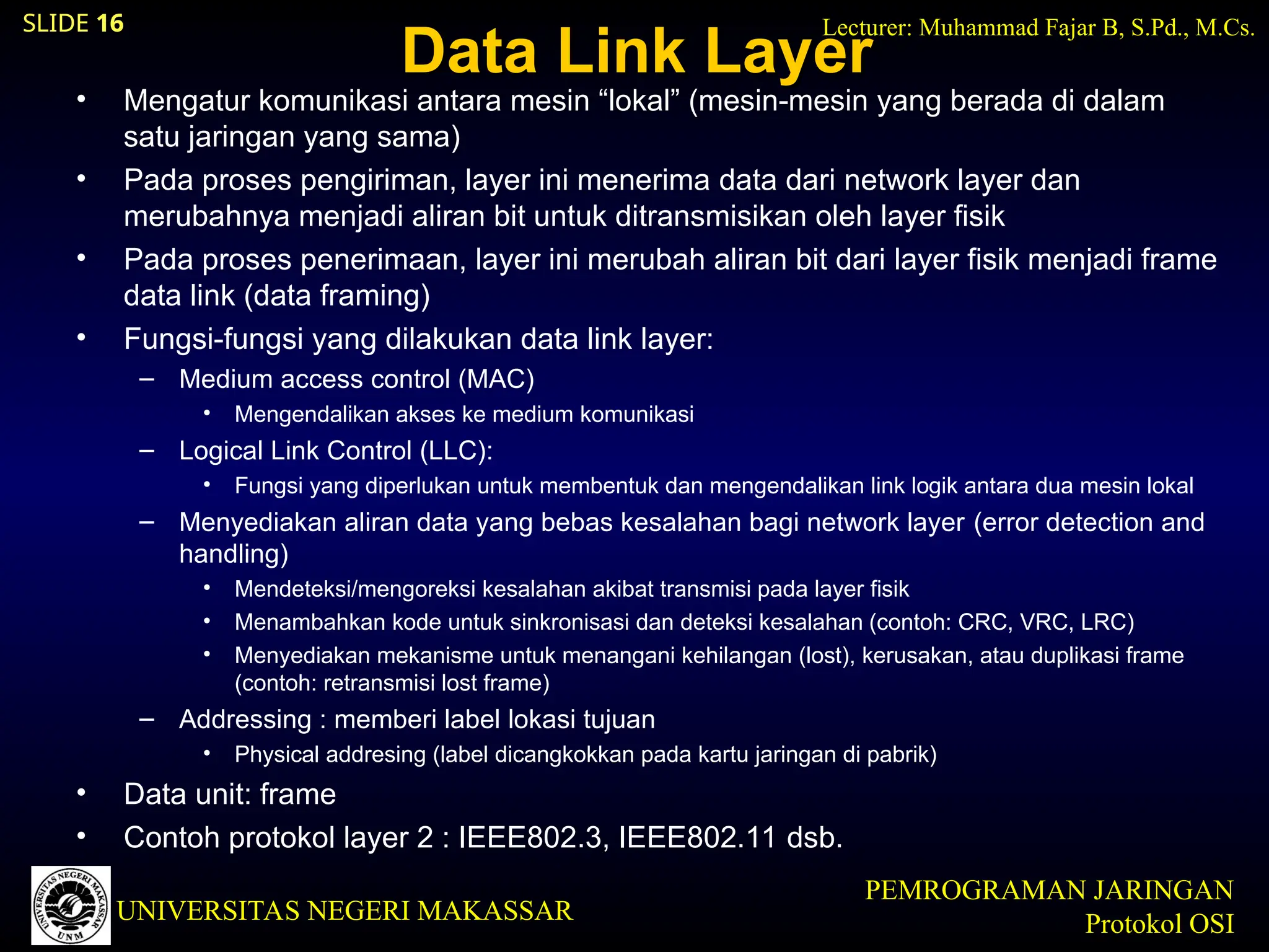 [2] Pemograman jaringan - Protokol Komunikasi KomputerOSI Layer.ppt