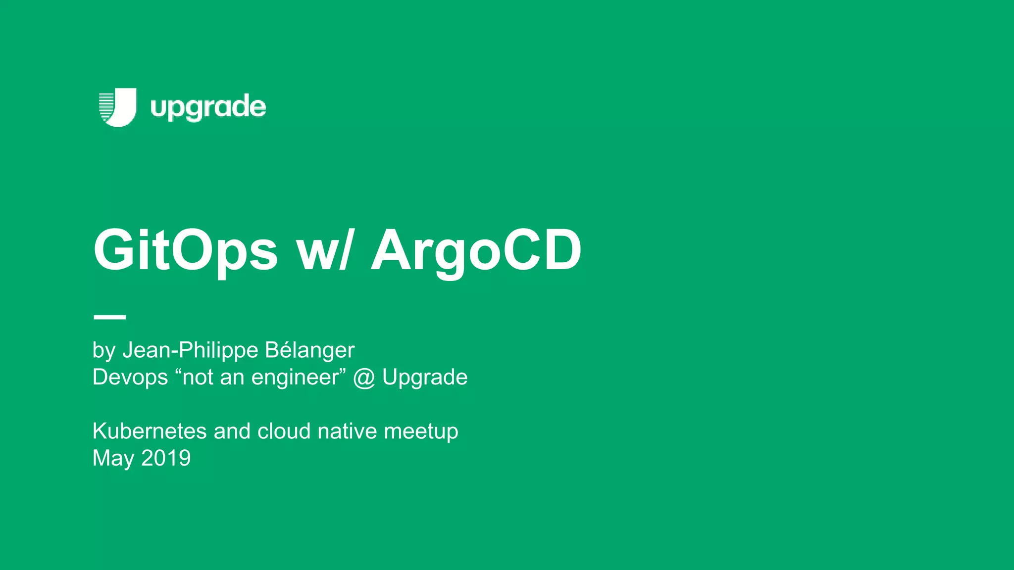 GitOps w/argocd | PPT