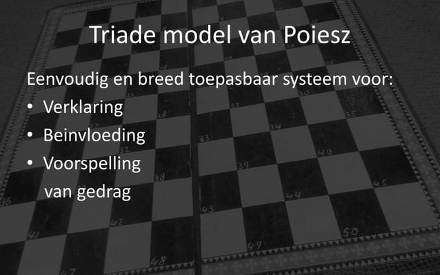InGame 2016 Triade model Poiesz | PPT