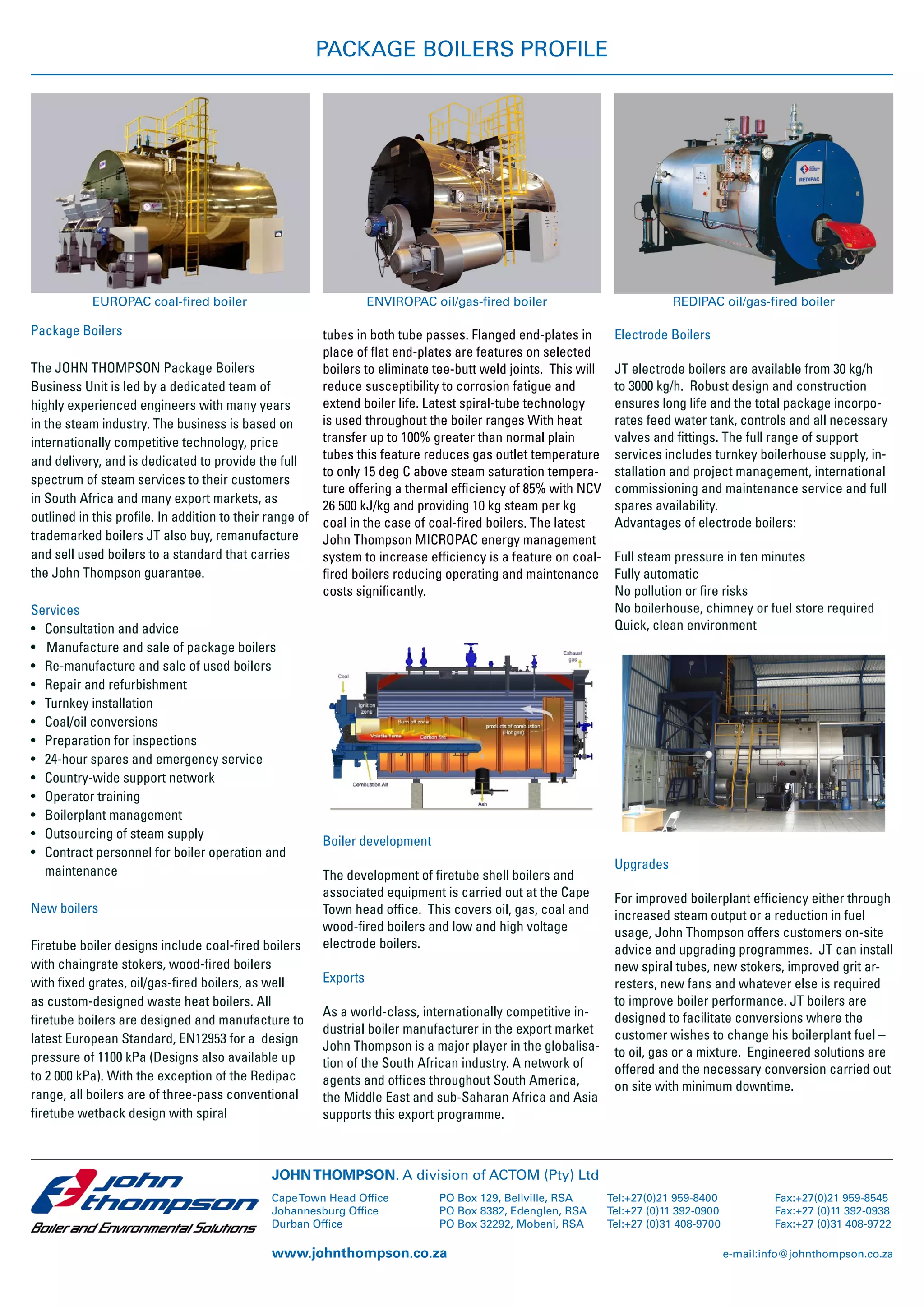 GEC Packaged Boilers | PDF