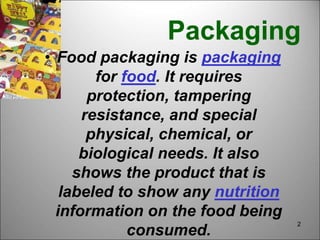 2 Packaging_Introduction presentation for students | PPT
