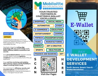 E- Wallet development Service | PDF