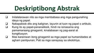 2 Pagsulat ng Abstrak.pptx