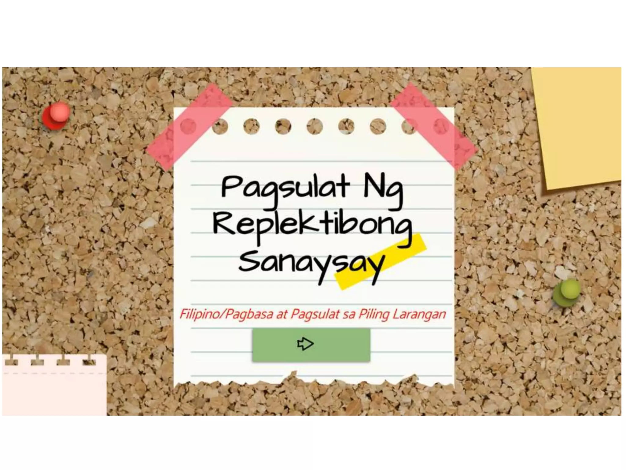 Pagsulat ng Replektibong Sanaysay.pptx