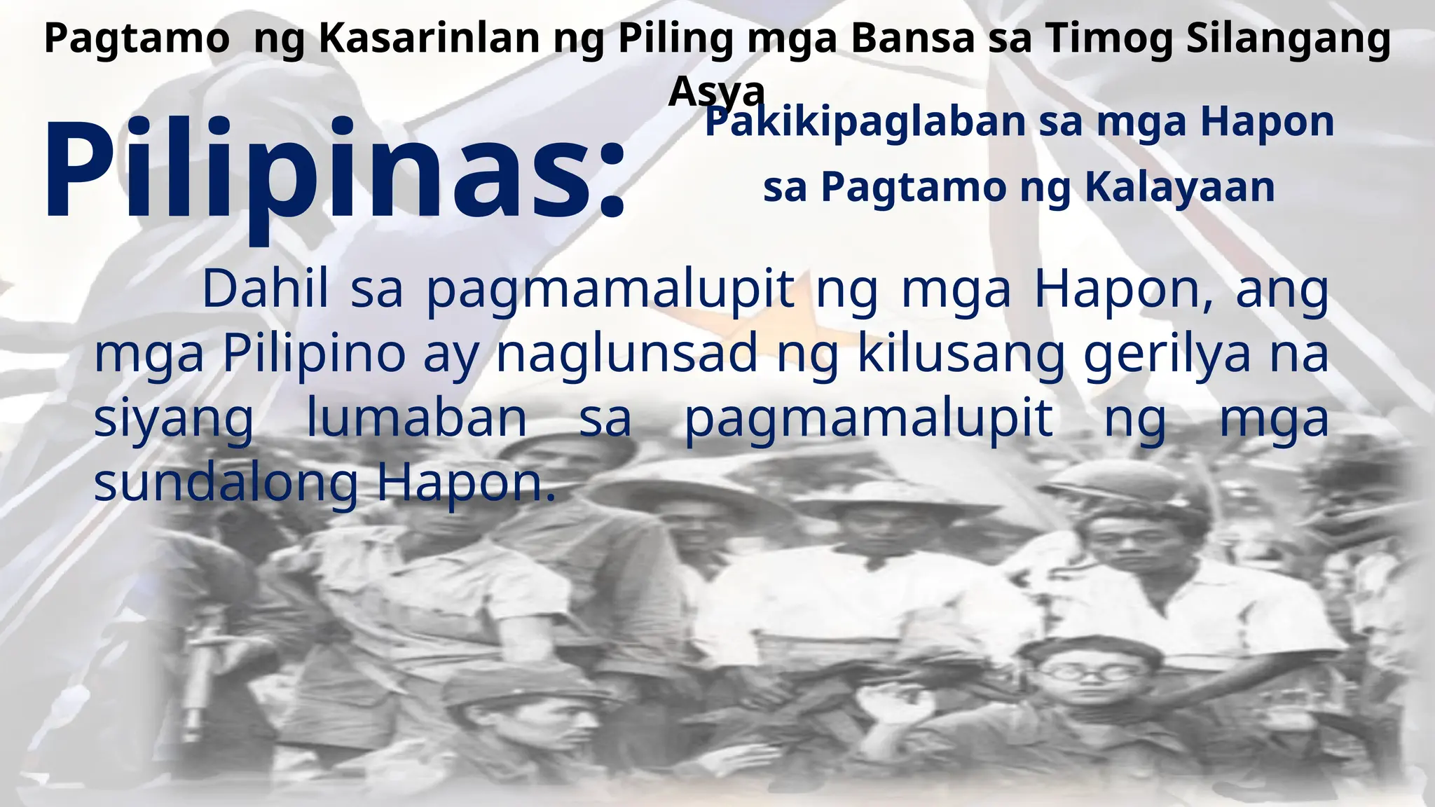 2 Pagtamo ng Kasarinlan ng Piling mga Bansa sa Timog Silangang Asya.pptx