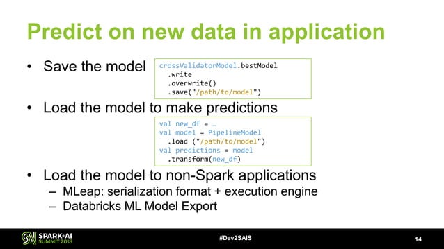 Machine Learning for the Apache Spark Developer with Paige Liu | PPT
