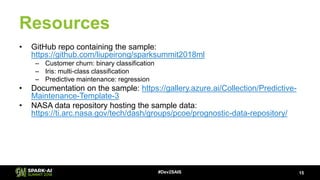 Machine Learning for the Apache Spark Developer with Paige Liu | PPT