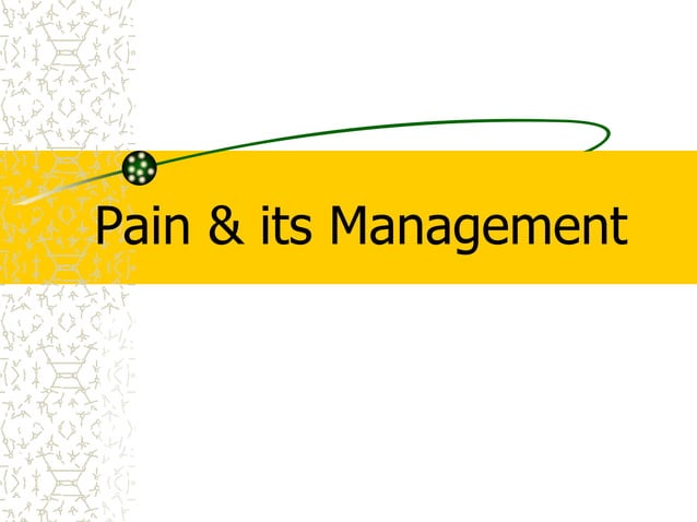 2 Pain management.ppt