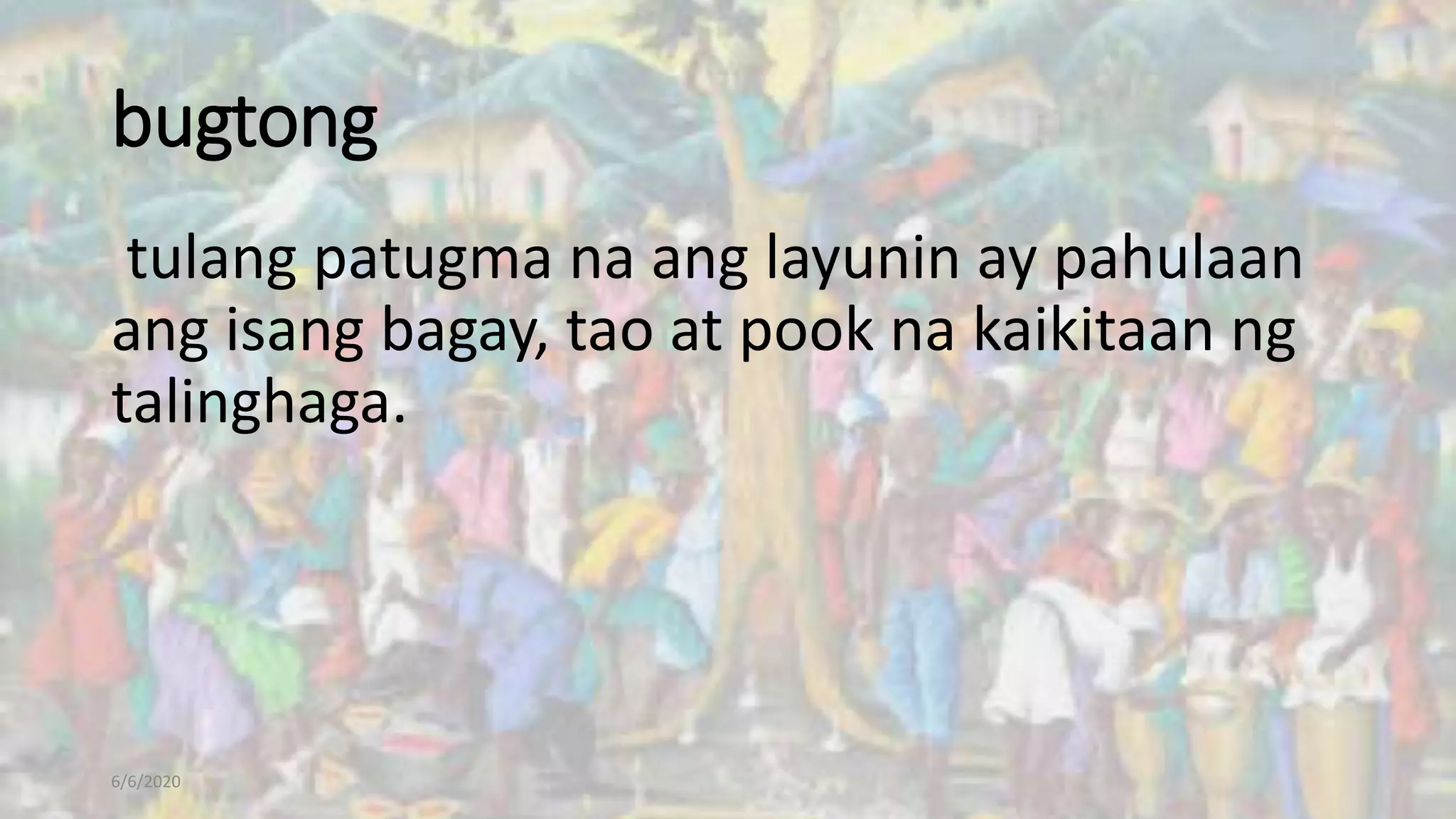 Panahon ng Katutubo | PPTX