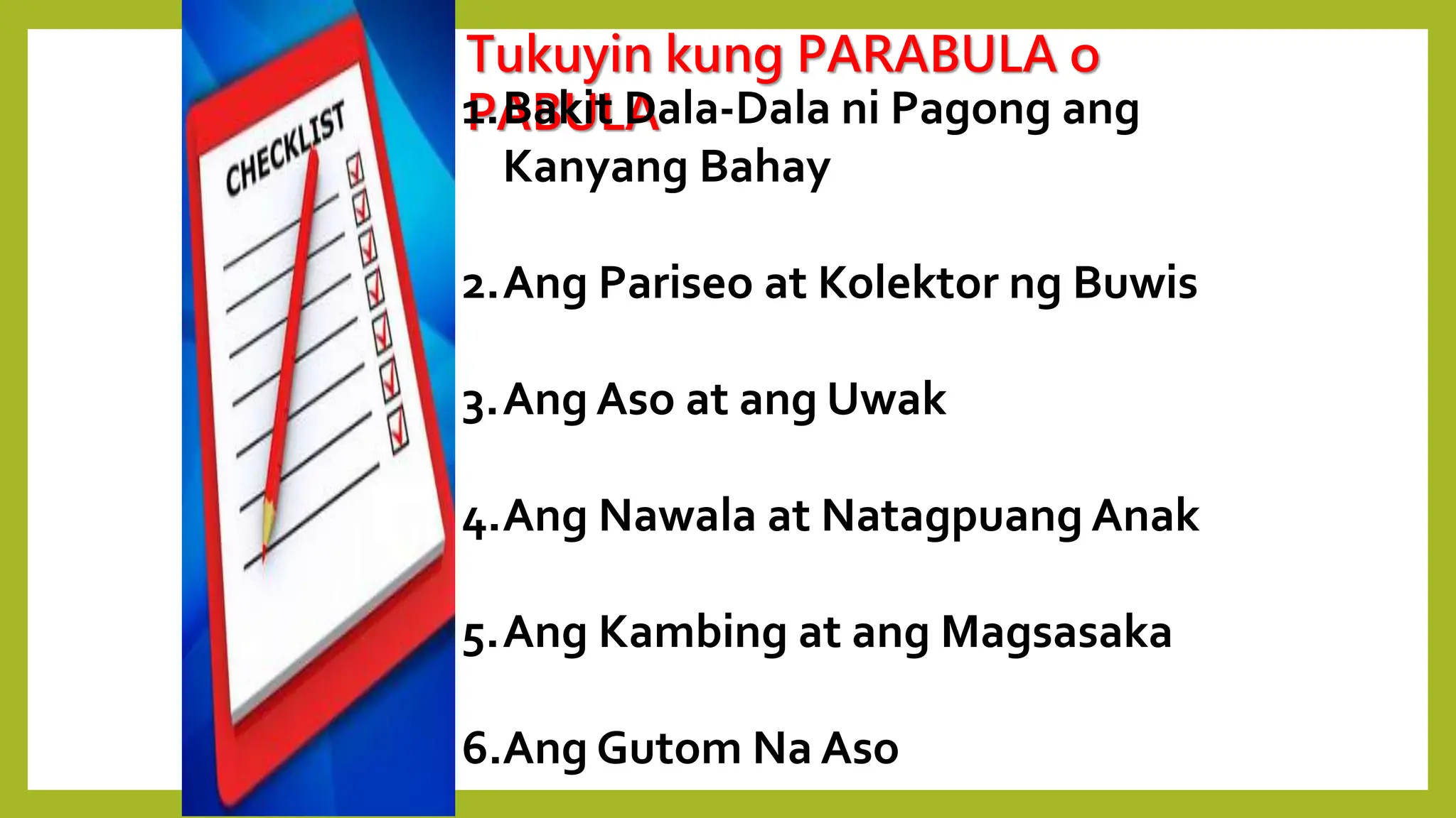 PARABULA ang talinhaga ng may-ari ng ubasan | PPTX