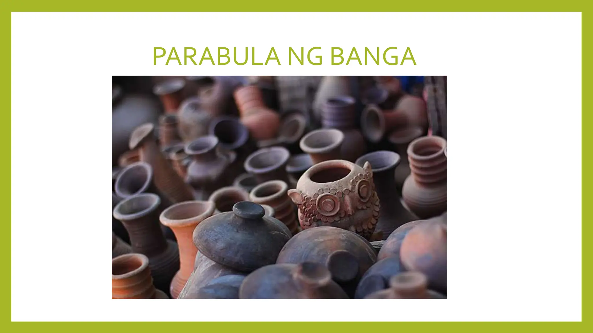 PARABULA ang talinhaga ng may-ari ng ubasan | PPTX