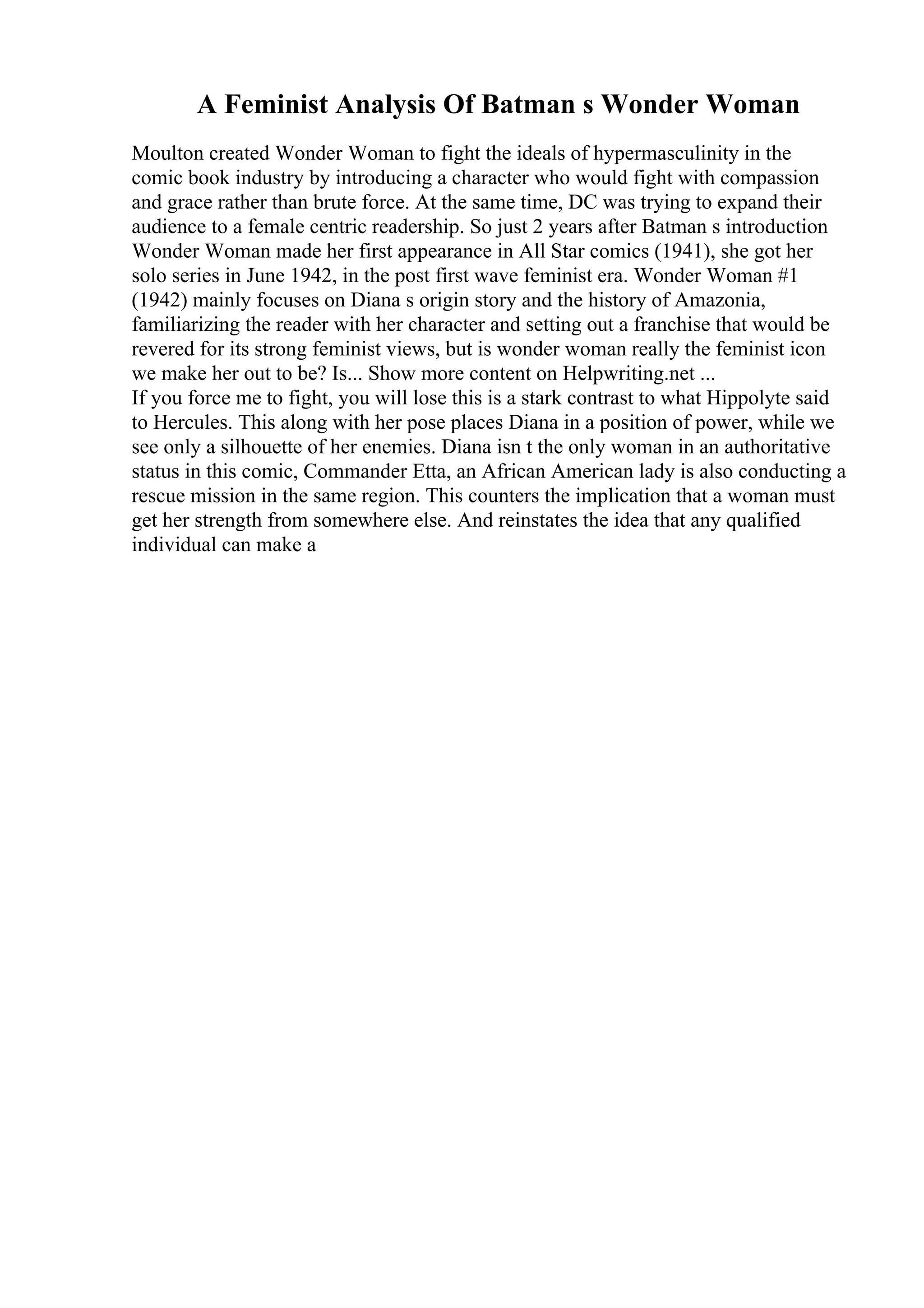 2 Paragraph Essay | PDF