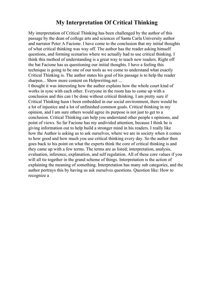 2 Paragraph Essay | PDF