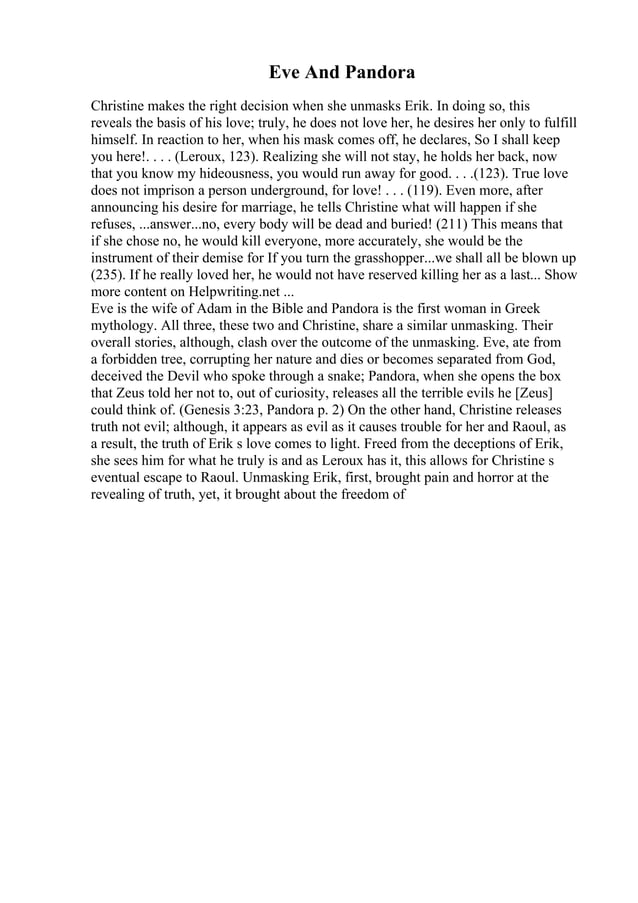 2 Paragraph Essay | PDF