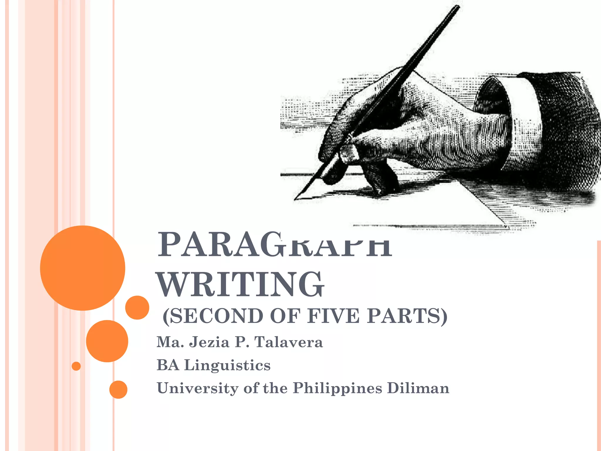 2 paragraph writing | PPT