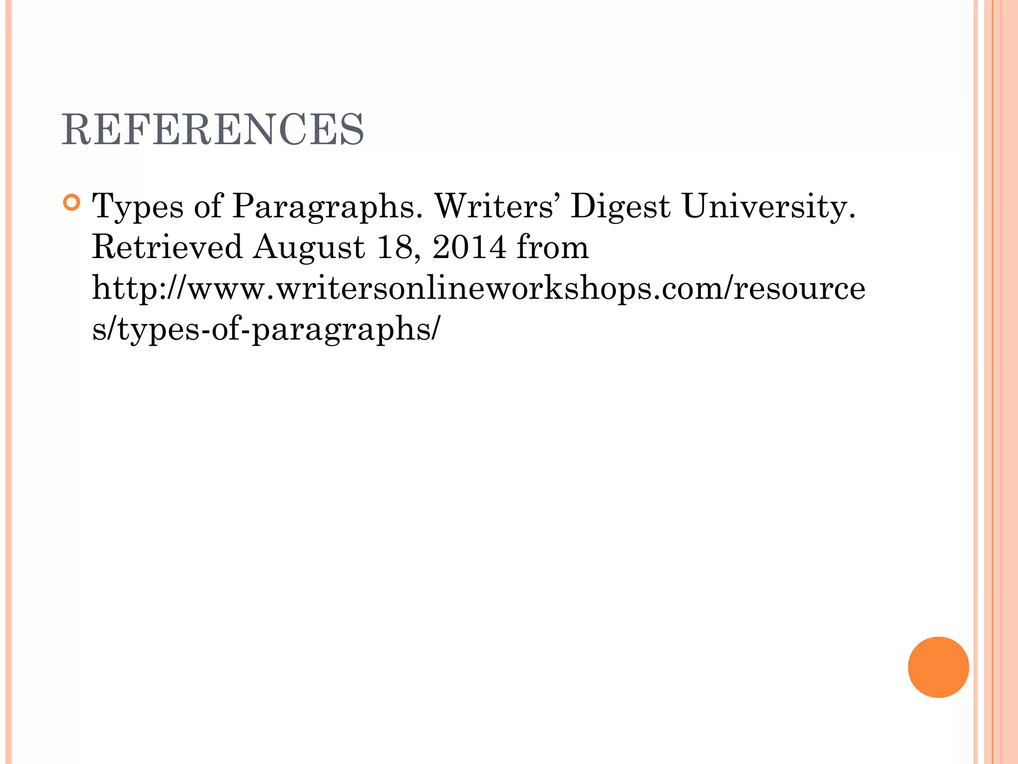 2 paragraph writing | PPT