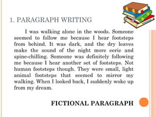 2 paragraph writing | PPT