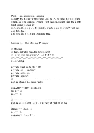 2Part I1. Answer questions for the following graph, if .docx | Programming Languages | Computing