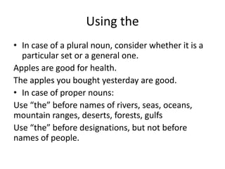 Parts of Speech - English Grammar | PPTX