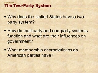 2 party system | PPT