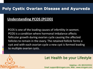 Poly Cystic Ovarian Disease and Ayurveda | PPTX