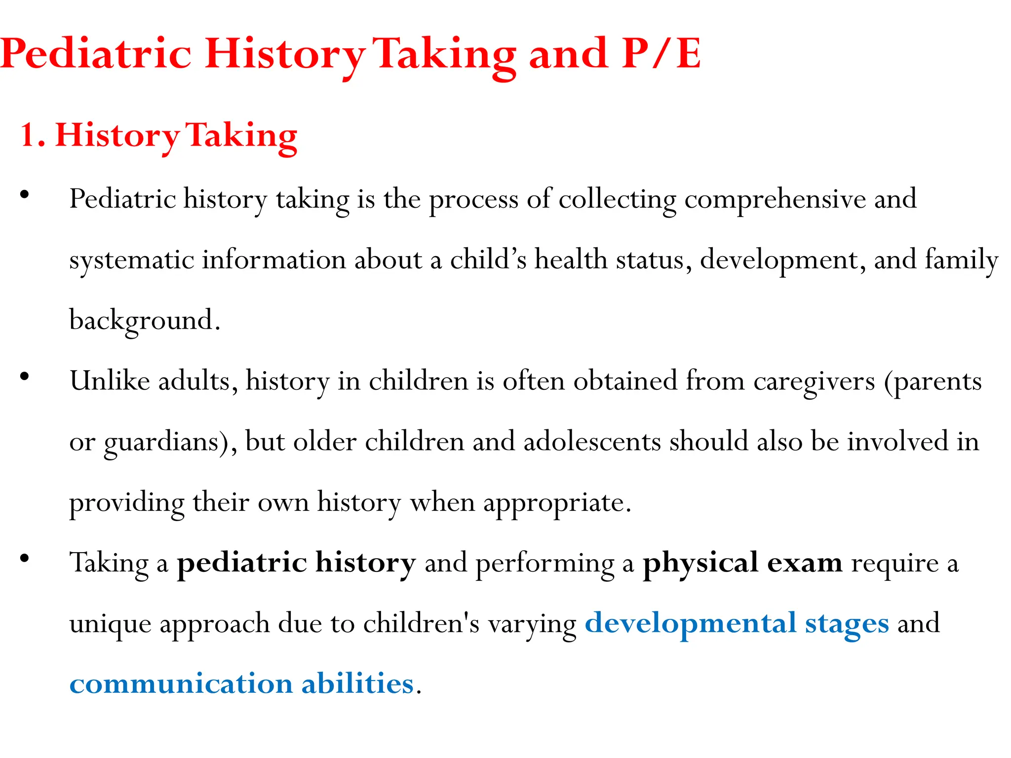 2 Pediatric History Taking and Physical examination (1).pptx