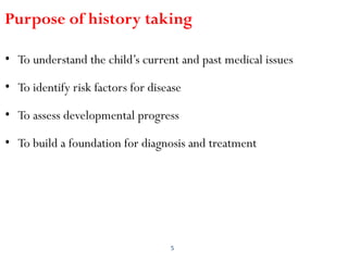 2 Pediatric History Taking and Physical examination (1).pptx