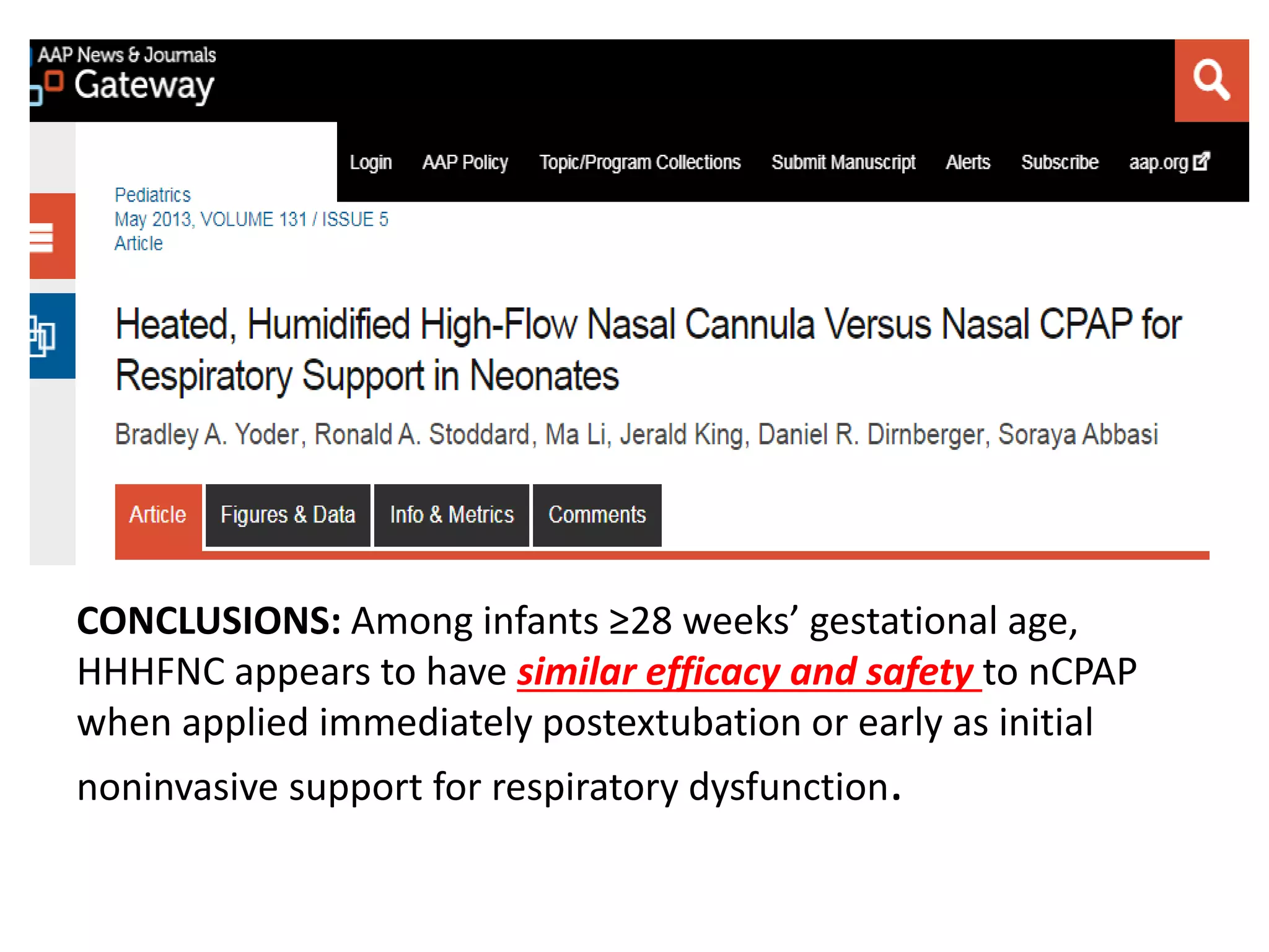 2 pediatric &neonatal mechanical ventilation niv | PPT