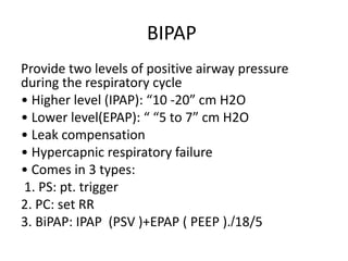 2 pediatric &neonatal mechanical ventilation niv | PPT