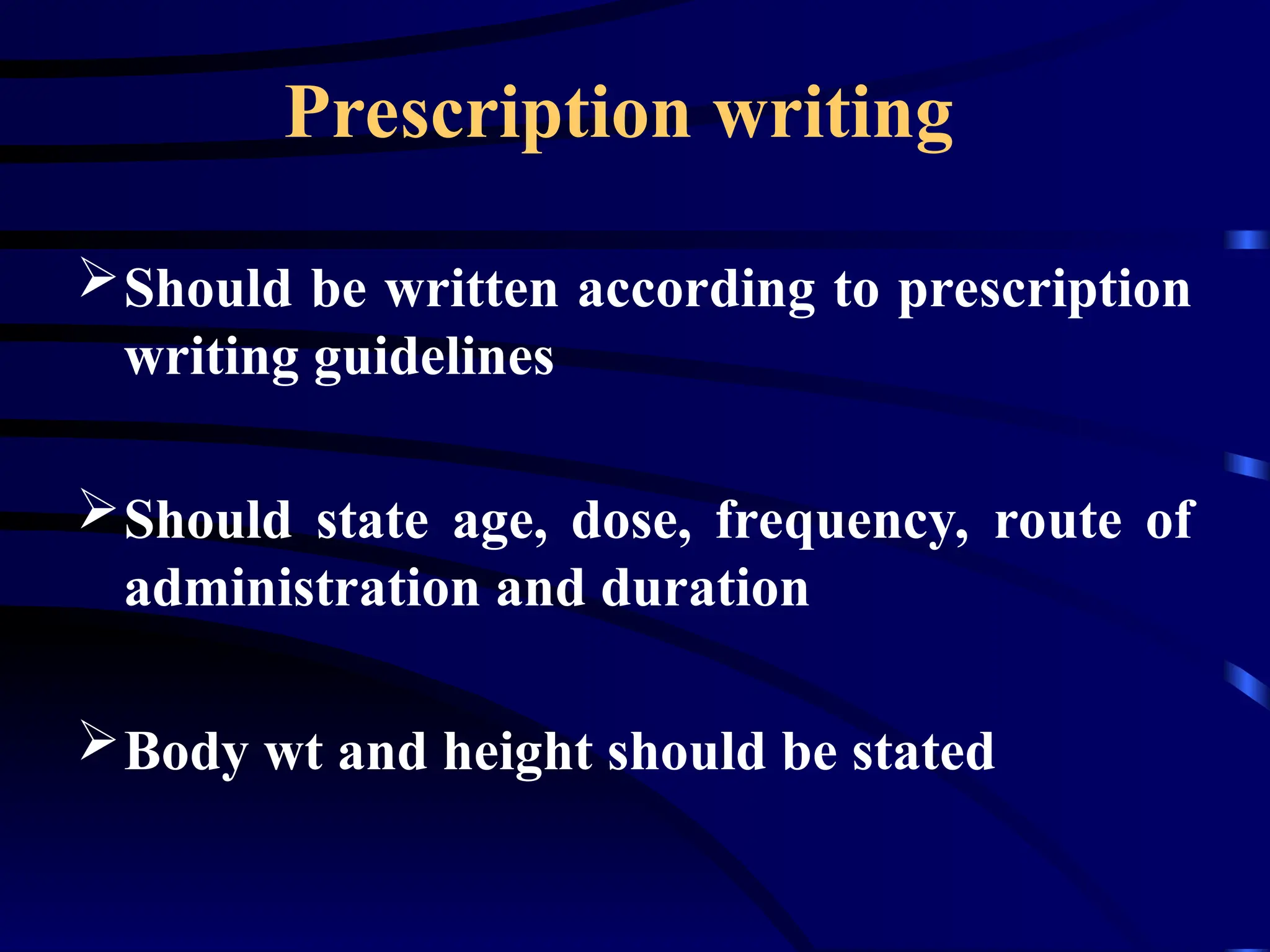 Pediatric Prescribing guidelines pptxxxx | PPT